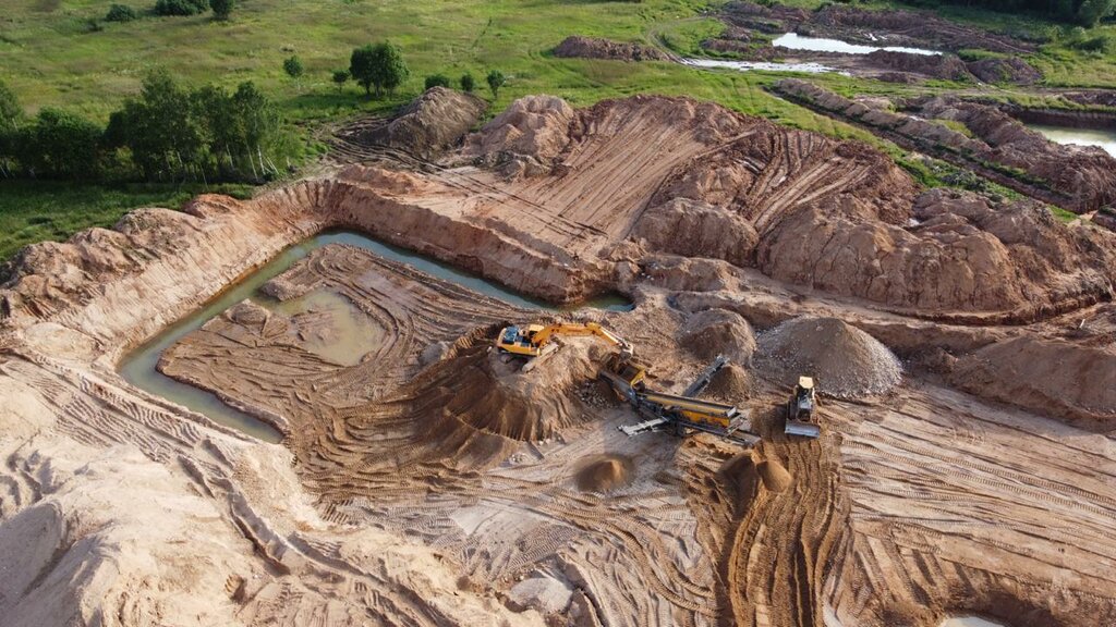Endüstriyel mineraller Пречистое, Smolenskaya oblastı, foto