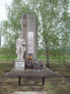Anıt, heykel Павшим воинам в годы Великой Отечественной войны, Ulyanovskaya oblastı, foto