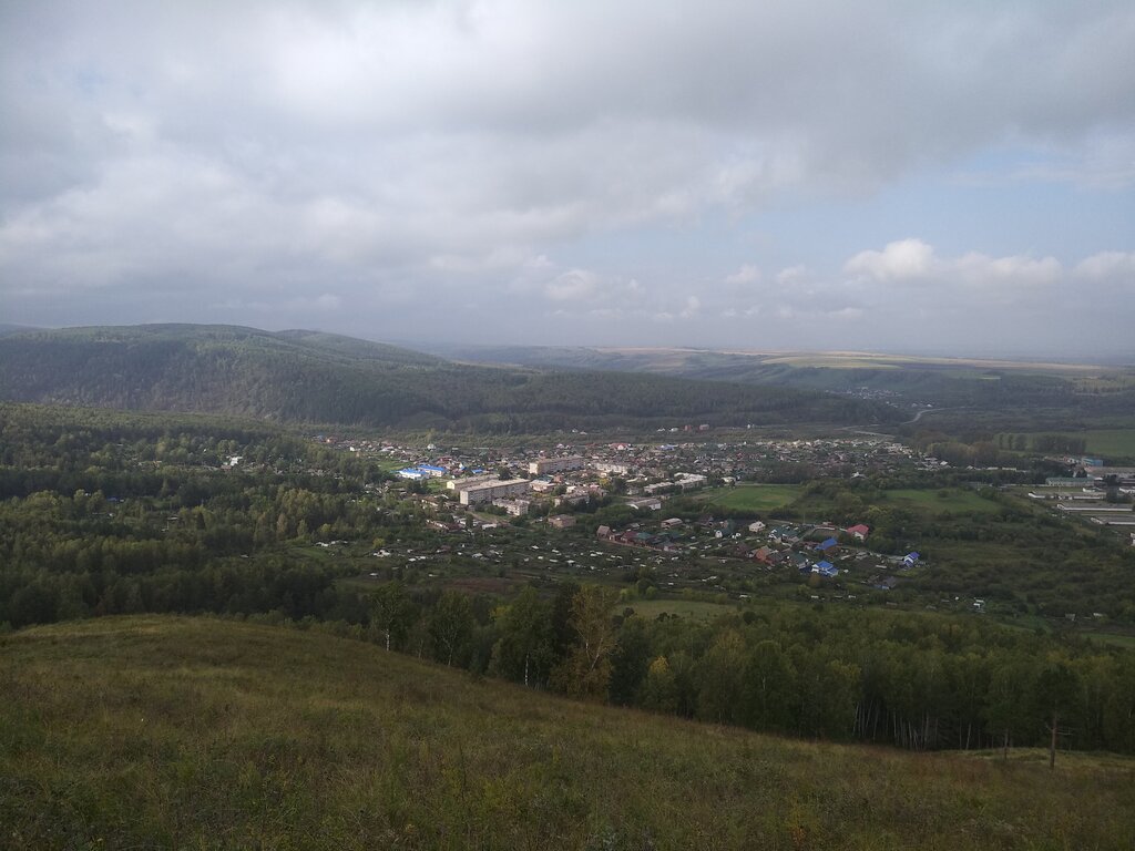 Seyir terası Гора Лысая, Krasnoyarski krayı, foto