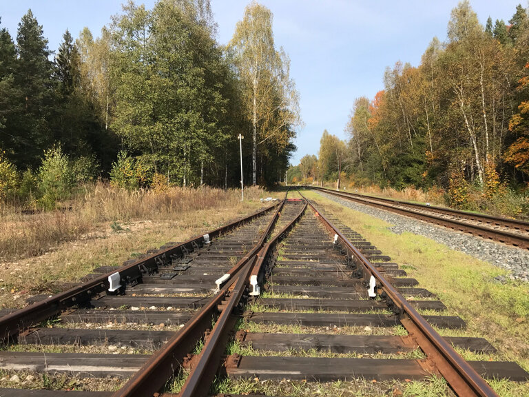 Yük istasyonu Деревня Окатово, Vladimirskaya oblastı, foto