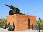 Teknoloji anıtı 122-мм дивизионная гаубица М-30 образца 1938 года, Yelets, foto