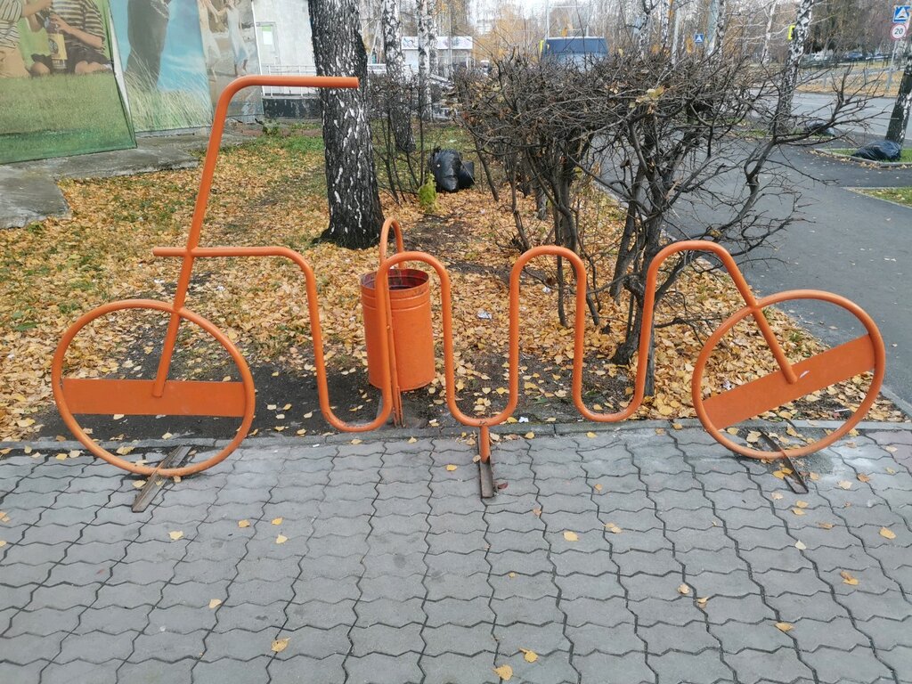 Bisiklet park yerleri Bicycle parking, Yekaterinburg, foto