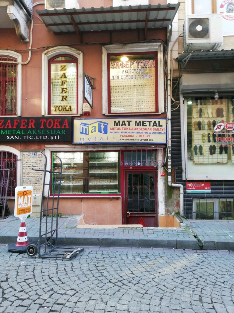 Ayakkabı malzemeleri Mat Metal, İstanbul, foto