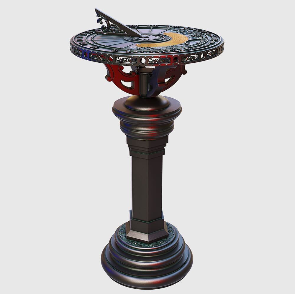 Saat üreticileri ve toptancıları Sundial, Novoçerkassk, foto