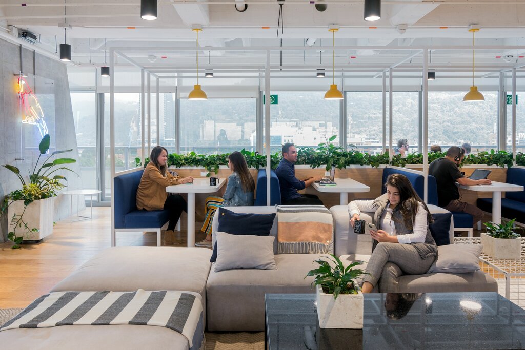 Paylaşımlı ofis WeWork, Bogota, foto