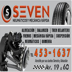 Seven Neumáticos y Mecánica Rápida (Provincia de Buenos Aires, La Plata, Avenida 7), jant ve lastikçiler  La Plata'dan