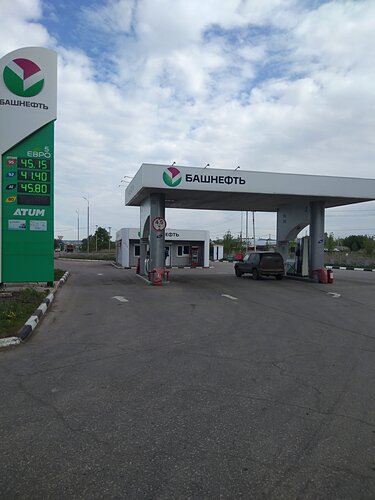 Benzin istasyonu Башнефть, Samarskaya oblastı, foto