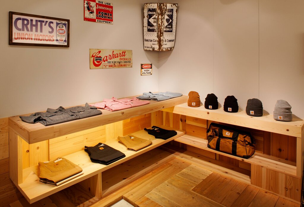 Giyim mağazası Carhartt Wip Store Tokyo Shibuya, Tokyo, foto