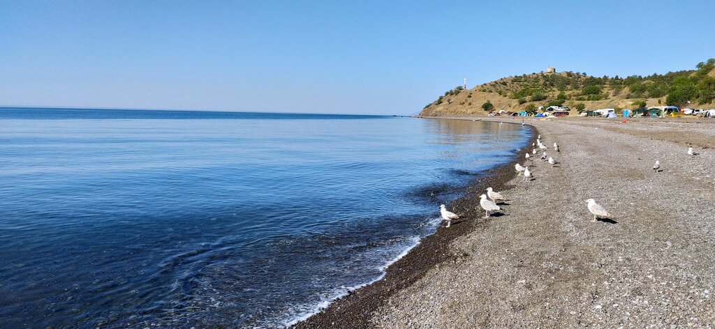 Kamp alanları Кемпинг Чабан-кале, Kırım Cumhuriyeti, foto