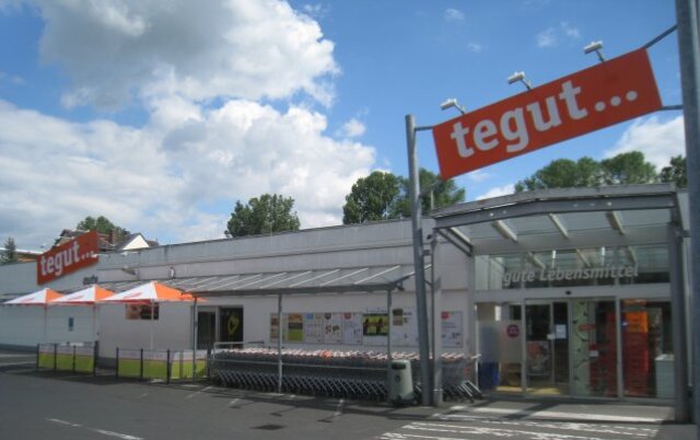 Süpermarket Tegut... gute Lebensmittel, Hesse, foto