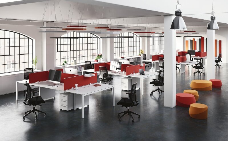 Büro mobilyaları Mofa Mobili per Ufficio, Roma, foto