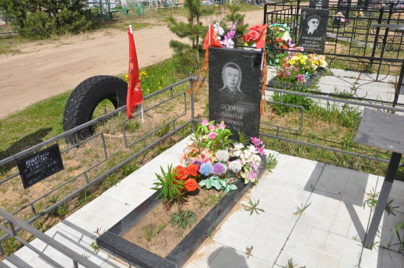 Ünlü kişilerin mezarları Н.Е. Задорин, Arhangelskaya oblastı, foto