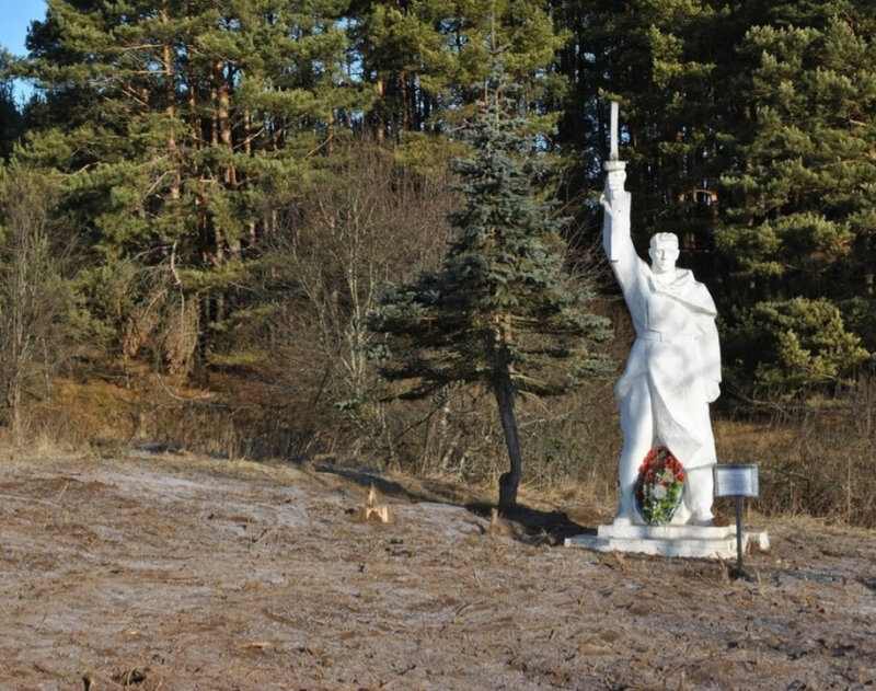 Anıt, heykel Воинское захоронение № 5-30-б, Tulskaya oblastı, foto