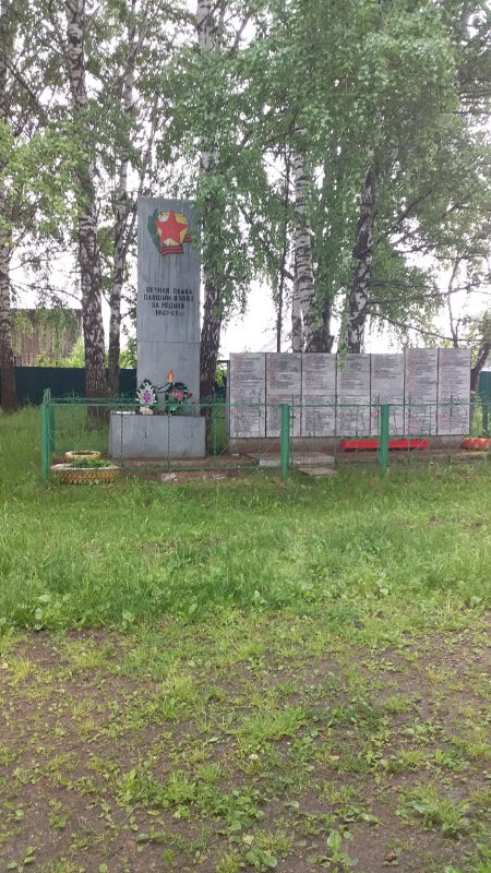 Anıt, heykel Обелиск воинам павшим в годы Великой Отечественной войны, Permski krayı, foto