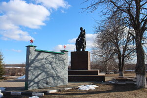 Мемориал Великой Отечественной войны (Belgorod Region, Valuyskiy munitsipalny okrug, selo Timonovo), anıt, heykel  Belgorodskaya oblastından
