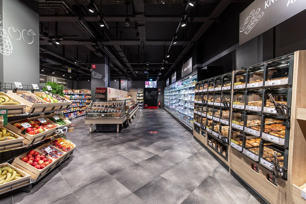 Süpermarket Rewe, Köln, foto