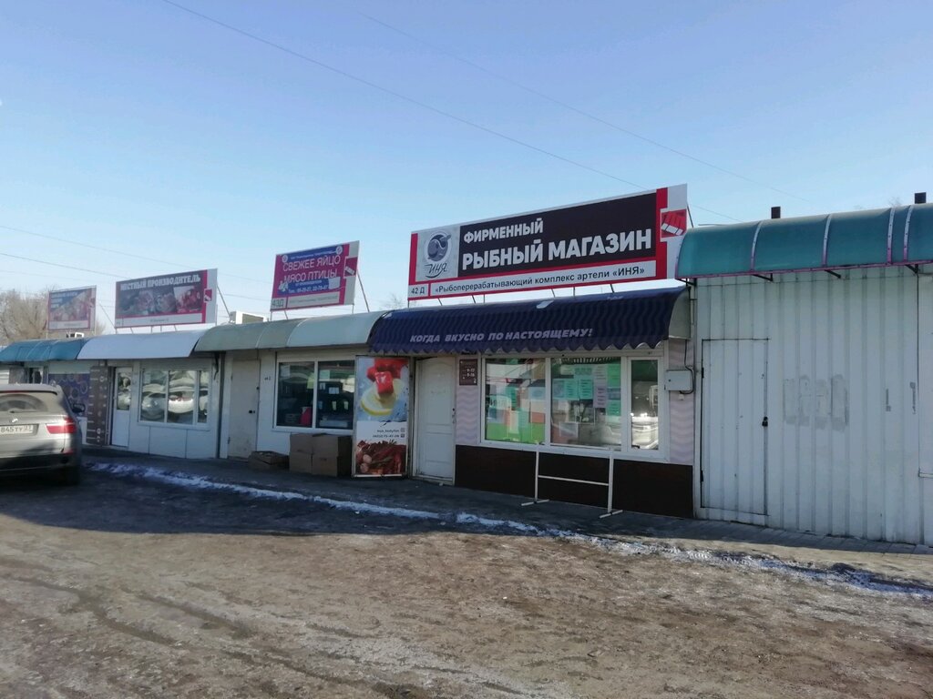 Balık ve deniz ürünleri Inya, Habarovsk, foto