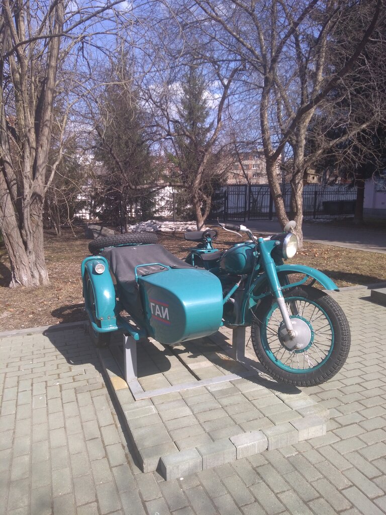 Teknoloji anıtı Мотоцикл ГАИ, Yekaterinburg, foto