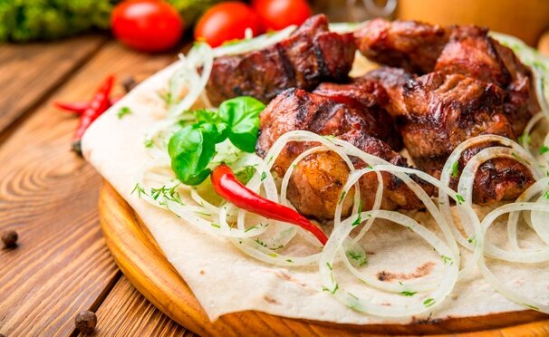 Hazır yemek teslim servisleri Шашлык-Шерхан, Petrozavodsk, foto