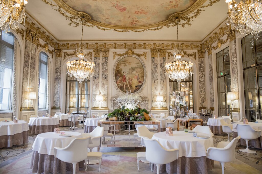 Restoran Restaurant le Meurice Alain Ducasse, Paris, foto