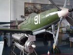 Истребитель-бомбардировщик P-63 Кингкобра (Muzeynaya ulitsa No:1, posyolok gorodskogo tipa Monino), teknoloji anıtı  Moskova ve Moskovskaya oblastından