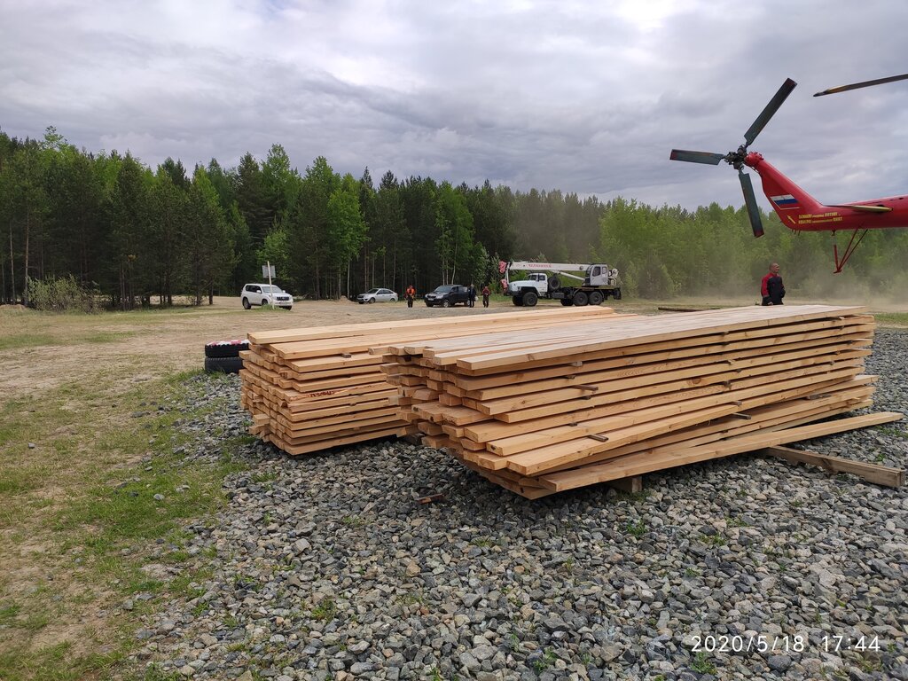 Helikopter pisti вертолетная площадка Сухой Бор, Uray, foto