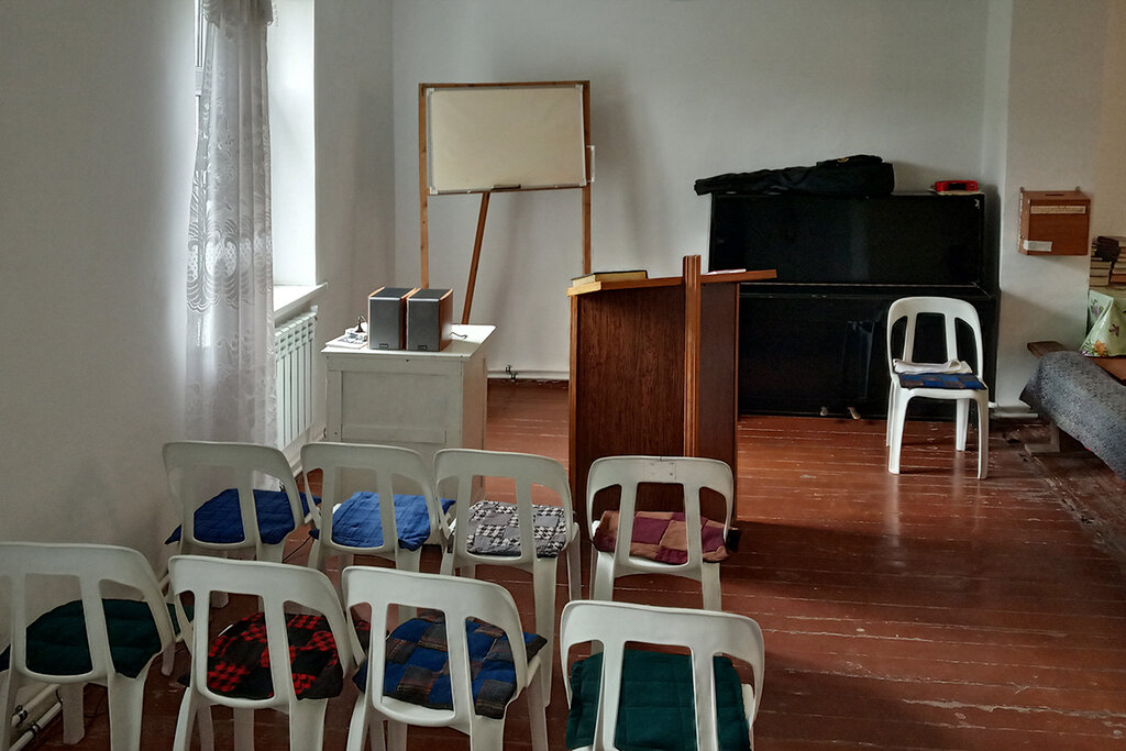 Protestan kilisesi Full Gospel Christian Church Life, Taşkent eyaleti, foto