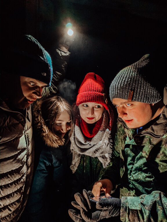 Kaçış oyunları merkezleri Night Kids Moscow, Moskova, foto