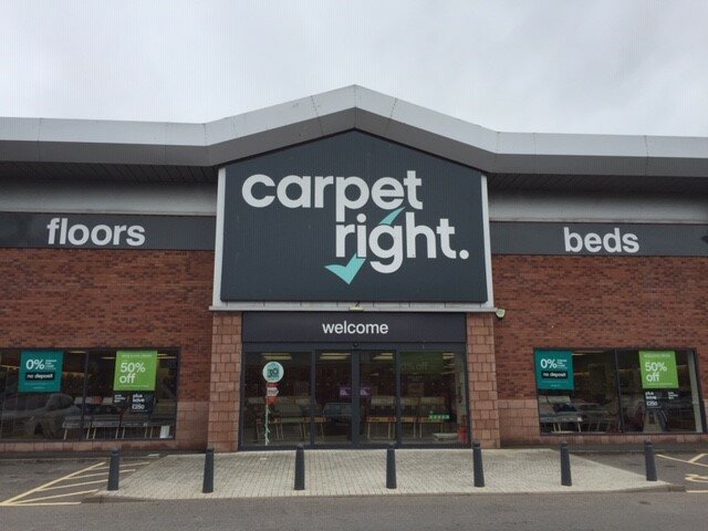 Halı mağazaları Carpetright, Carlisle, foto