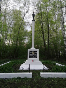 Обелиск погибшим в годы Великой Отечественной войны 1941-1945 гг. (Tambov Region, Sosnovskiy munitsipalny okrug, selo Zelyonoye), anıt, heykel  Tambovskaya oblastından