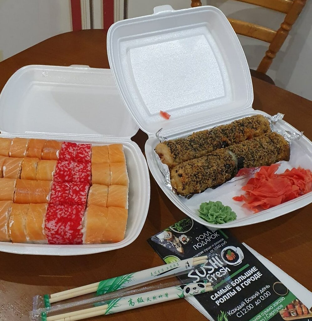 Hazır yemek teslim servisleri Sushi Fresh, Serpuhov, foto