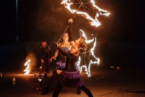 Sirkler Wi-fire show, Baranavichy, foto