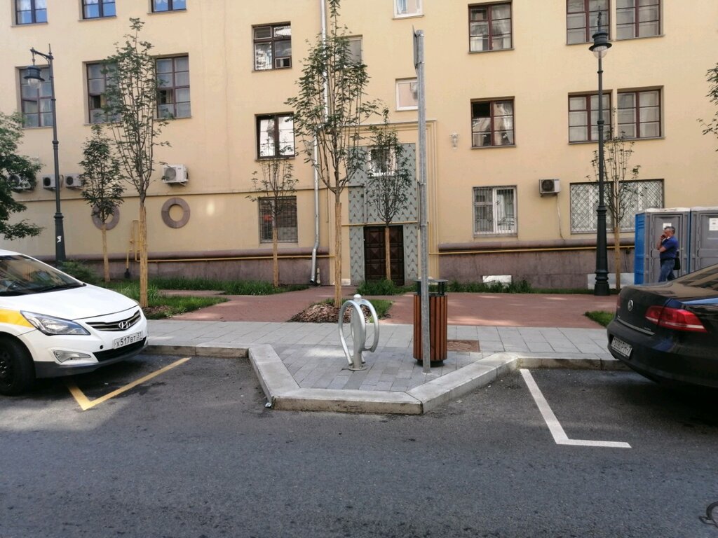 Bisiklet park yerleri Bicycle parking, Moskova, foto