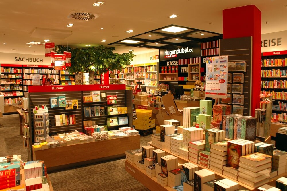 Kitap mağazaları Hugendubel, Berlin, foto