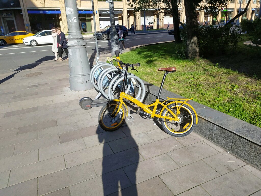 Bisiklet park yerleri Велопарковка, Moskova, foto