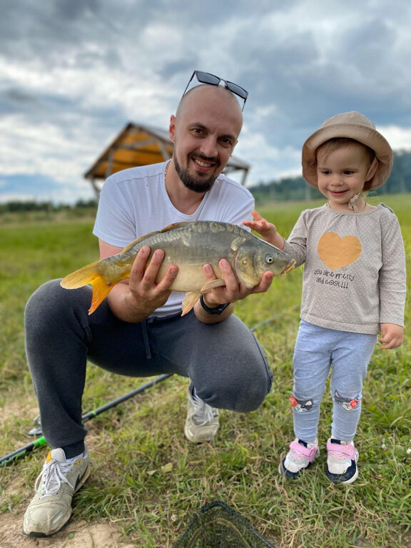 Avcılar ve balıkçılar Рыбалка, Moskova ve Moskovskaya oblastı, foto