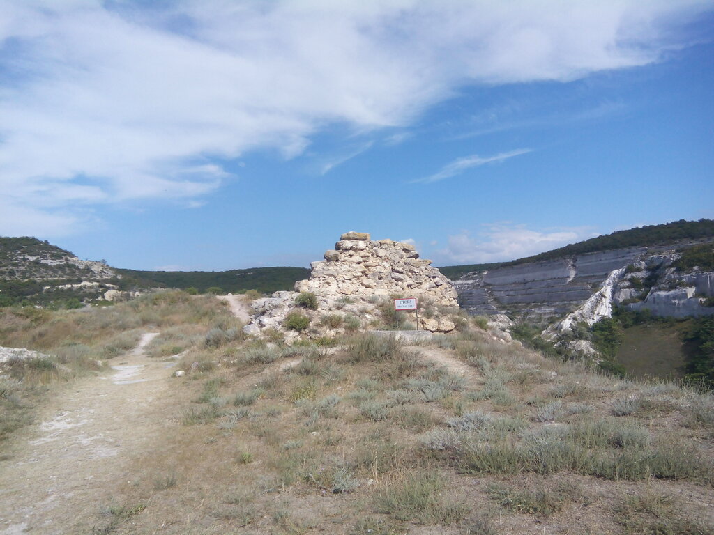 Turistik yerler Башня № 6, İnkerman, foto