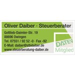 Oliver Daiber Steuerberater (Baden-Württemberg, Bodenseekreis, Owingen), muhasebeciler  Baden‑Wurttemberg'den