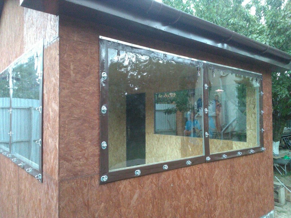 Bahçe mobilya ve ekipmanları Мягкие окна для беседок, веранд, таррас, балконов, лоджий, кафес, Taganrog, foto