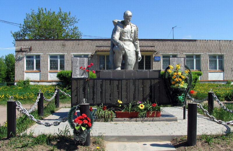 Anıt, heykel Мемориал Великой Отечественной войны, Yaroslavskaya oblastı, foto