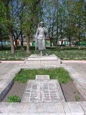 Anıt, heykel Памятник, Kurskaya oblastı, foto