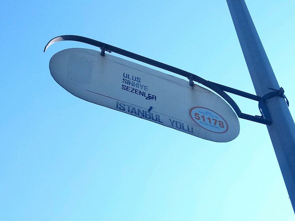 Toplu taşıma durağı Ego Durak 51178, Ankara, foto