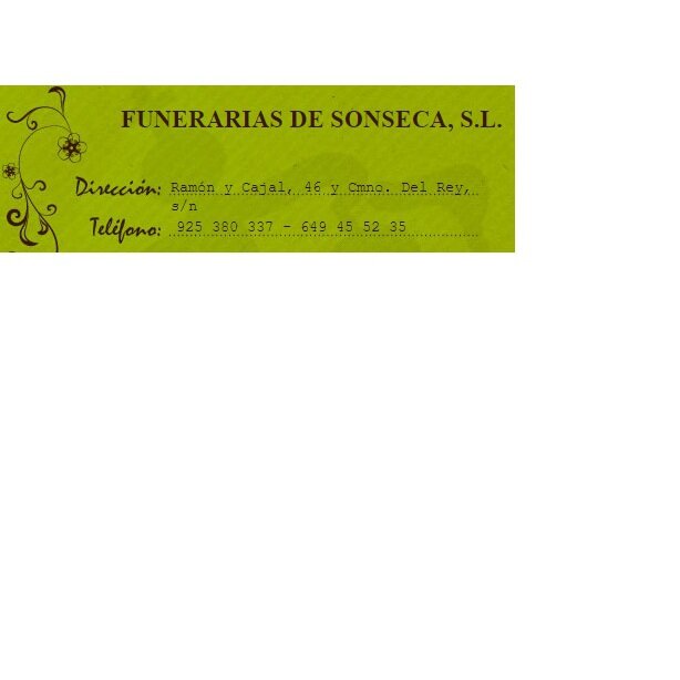 Cenaze hizmetleri Funeraria De Sonseca, Kastilya‑La Mancha, foto