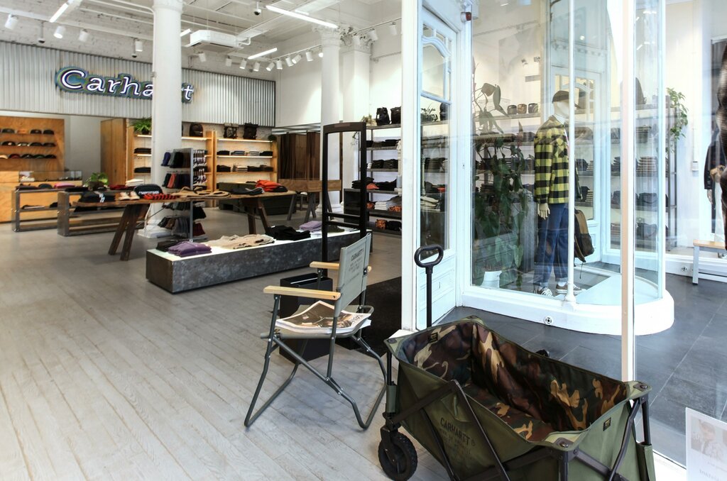 Giyim mağazası Carhartt Wip Store Bristol, İngiltere, foto