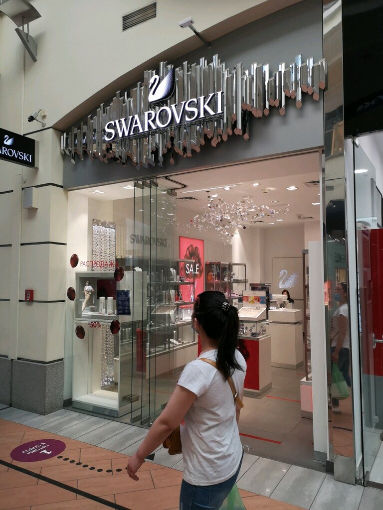 Bijuteriler Swarovski, Moskova, foto