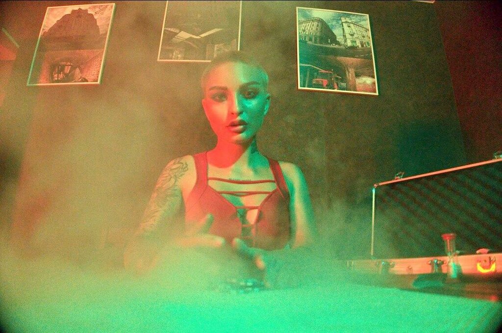 Nargile kafeler Art cafe, Moskova, foto