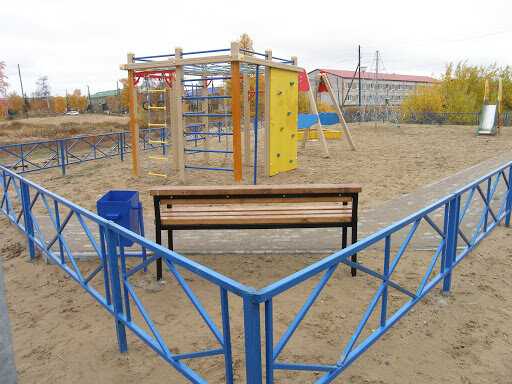 Oyun alanı Playground, Nenets özerk okrugu, foto