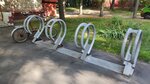 Bicycle parking (Zelyony Avenue No:87к1, Moscow), bisiklet park yerleri  Moskova'dan