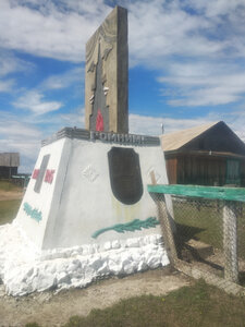 Воинам-землякам, погибшим в годы ВОВ (Shkolnaya ulitsa No:5, selo Bytev), anıt, heykel  Zabaykalski krayından