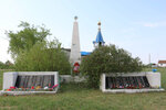 Обелиск воинам-односельчанам (Sovetskaya ulitsa No:26, posyolok Sukhtelinskiy), anıt, heykel  Çeliabinskaya oblastından